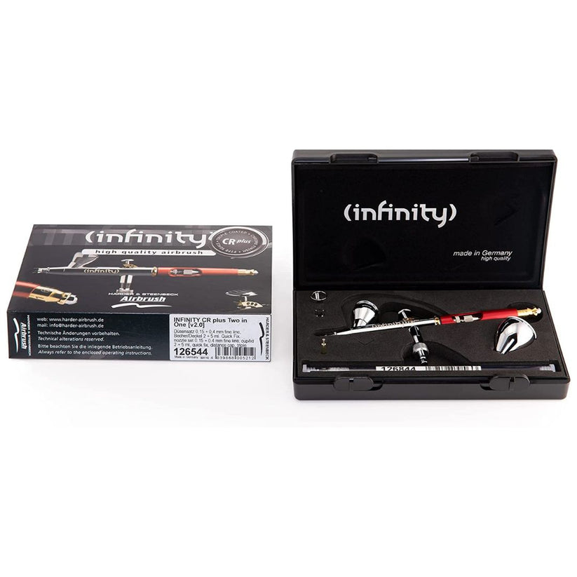 Aérographe Infinity CR Plus Two in One 0.2+0.4 mm – Aérographe France
