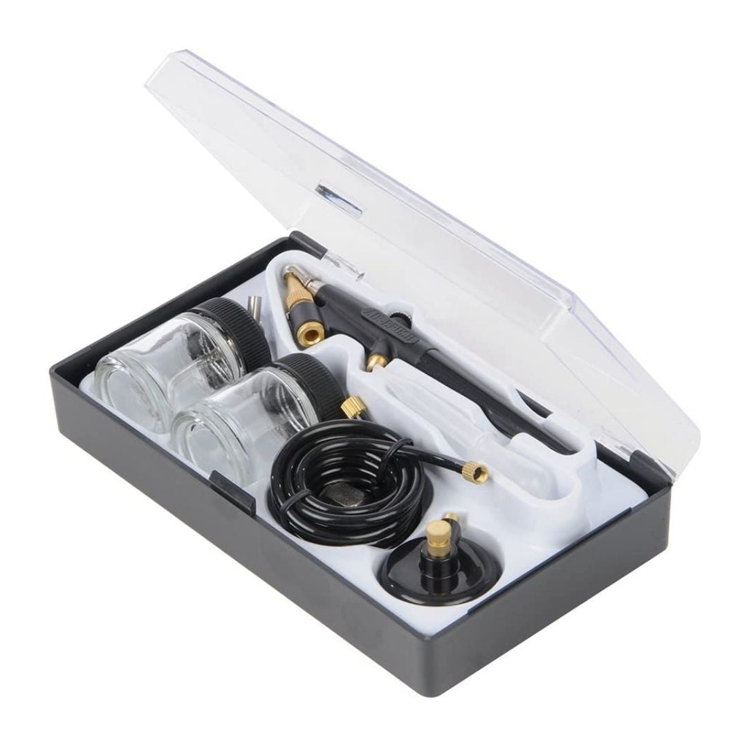 Kit complet 3 Aérographes et Compresseur - Aérographe France